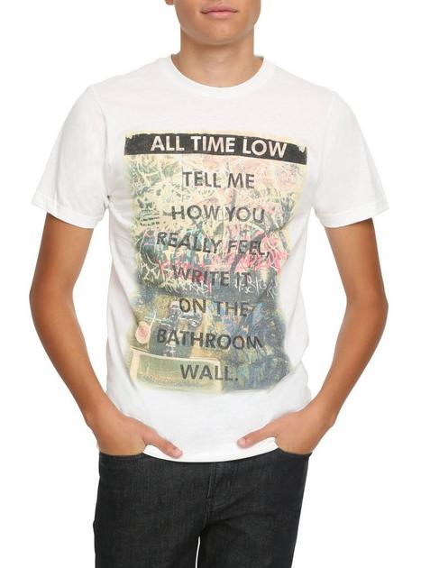 All Time Low Bathroom Wall T-Shirt | Hot Topic