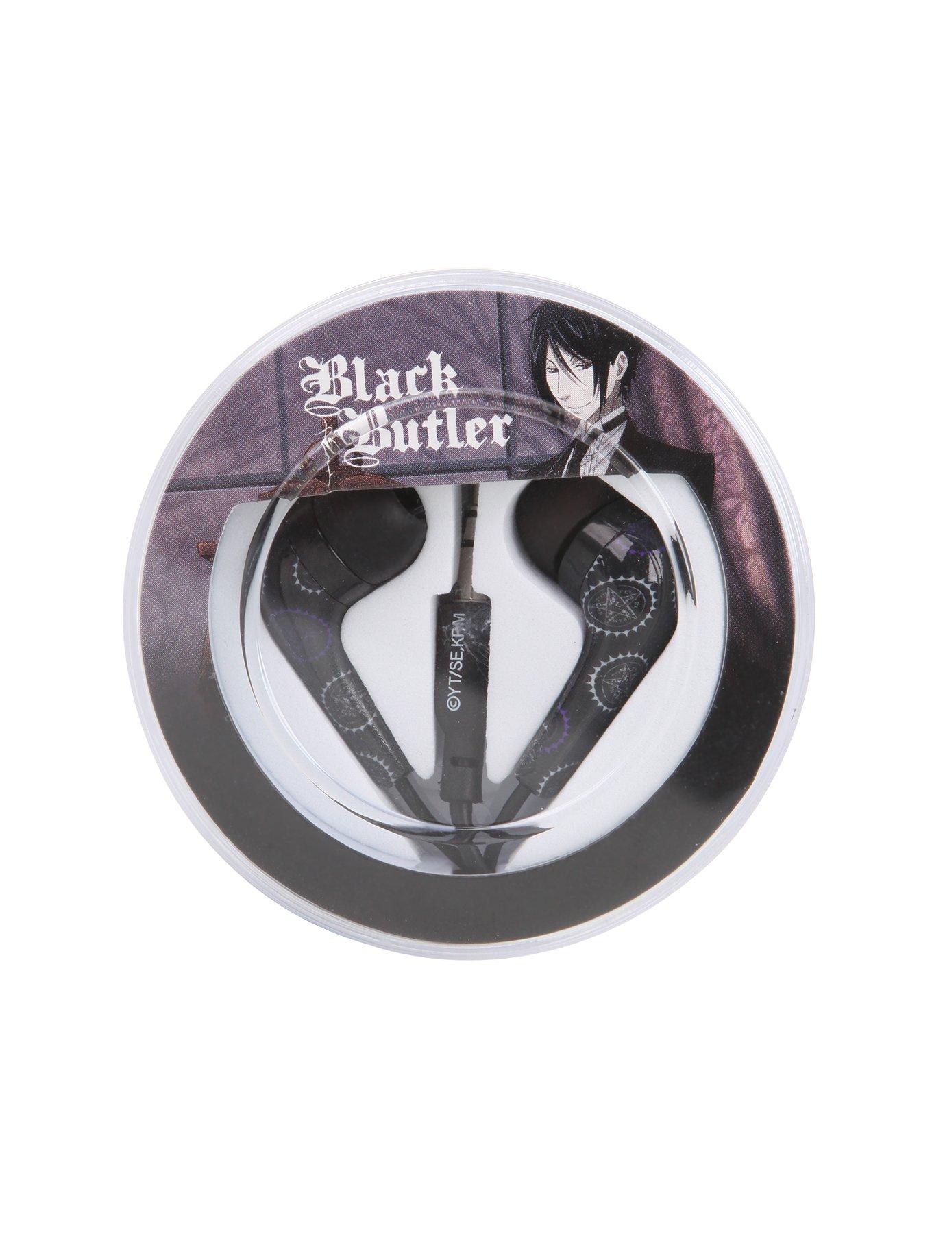 Black Butler Tetragrammaton Earbuds | Hot Topic