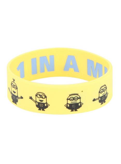 Despicable Me 1 In A Minion Rubber Bracelet | Hot Topic