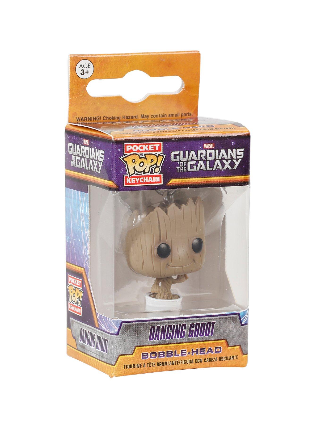Funko Marvel Guardians Of The Galaxy Pocket Pop! Dancing Groot Key ...