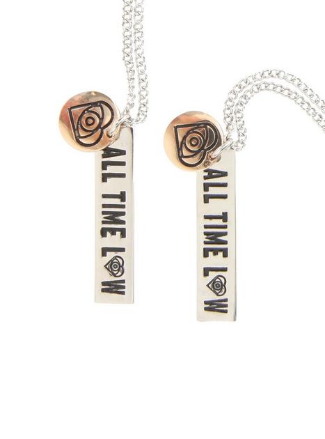 All Time Low Logo Best Friend Necklace Set | Hot Topic