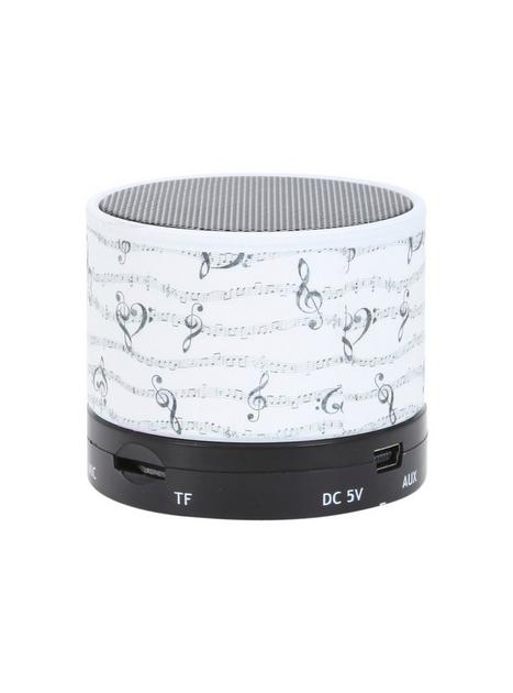 Music Notes Mini Wireless Bluetooth Speaker | Hot Topic