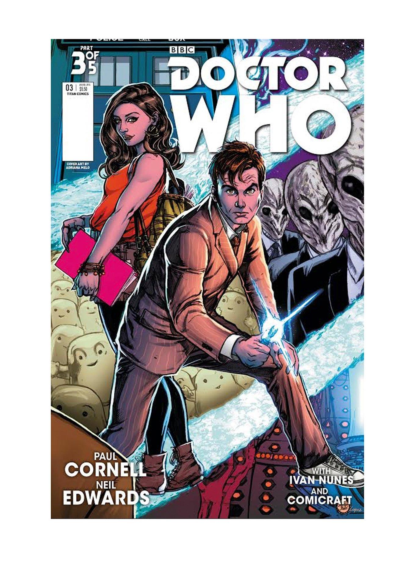 Doctor Who: Four Doctors #3 Comic | Hot Topic