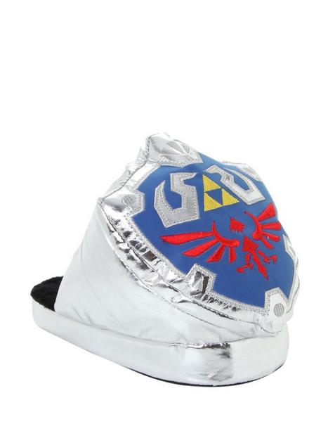 The Legend Of Zelda Shield Slippers | Hot Topic