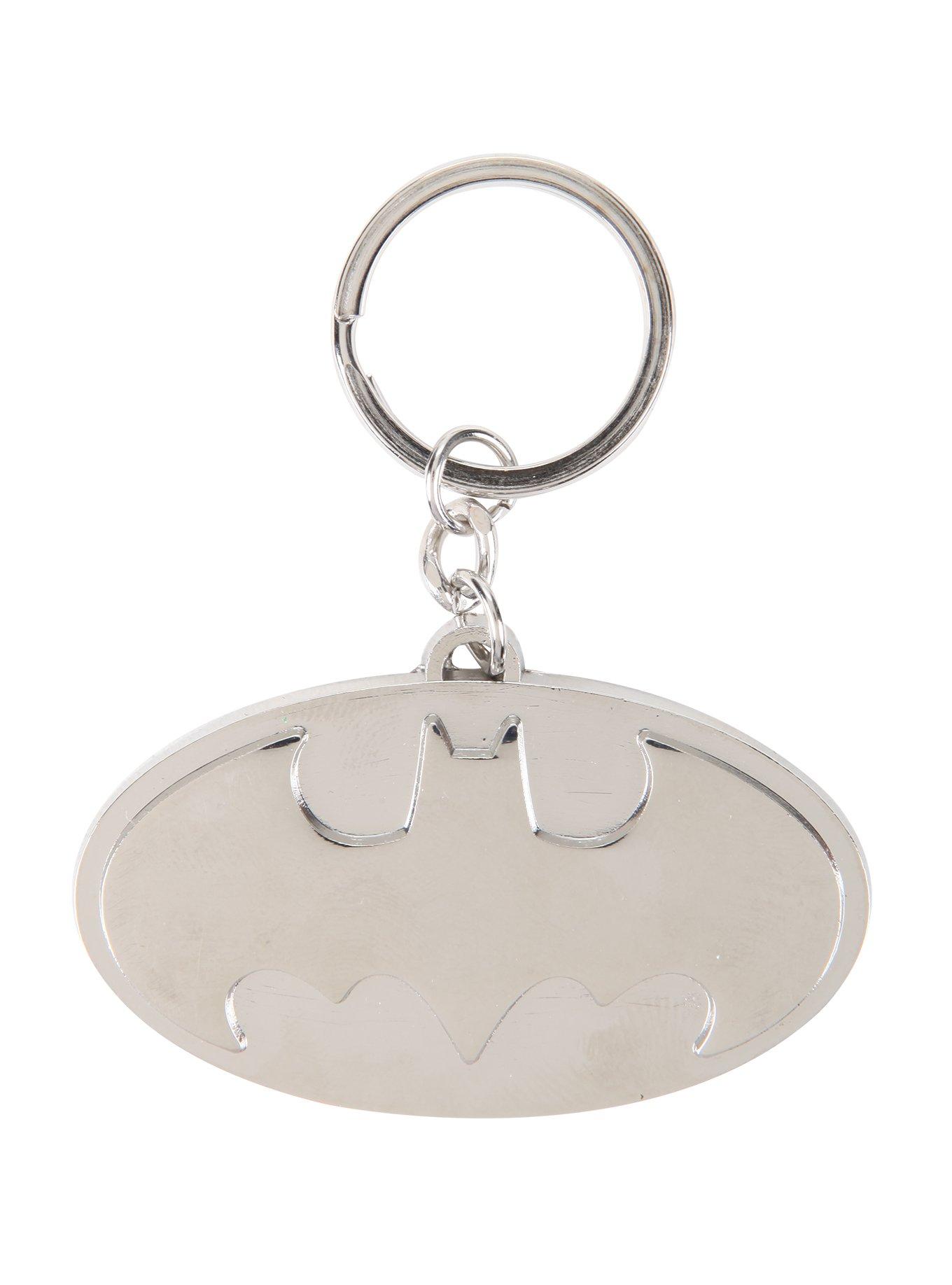 DC Comics Batman Logo Metal Key Chain | Hot Topic