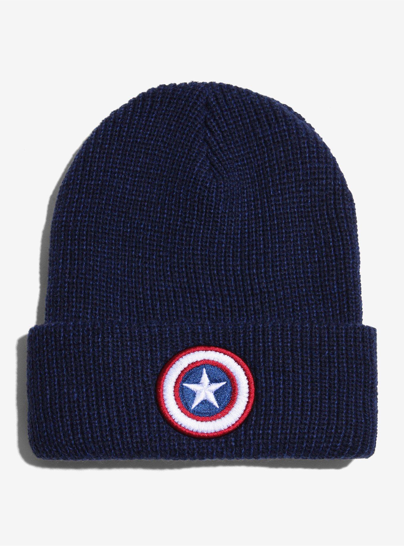 Marvel Captain America Beanie | BoxLunch