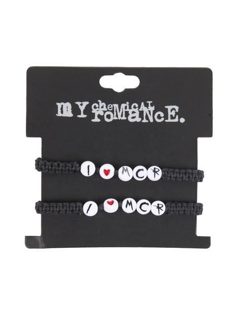 My Chemical Romance I (Heart) MCR Bracelet Set | Hot Topic