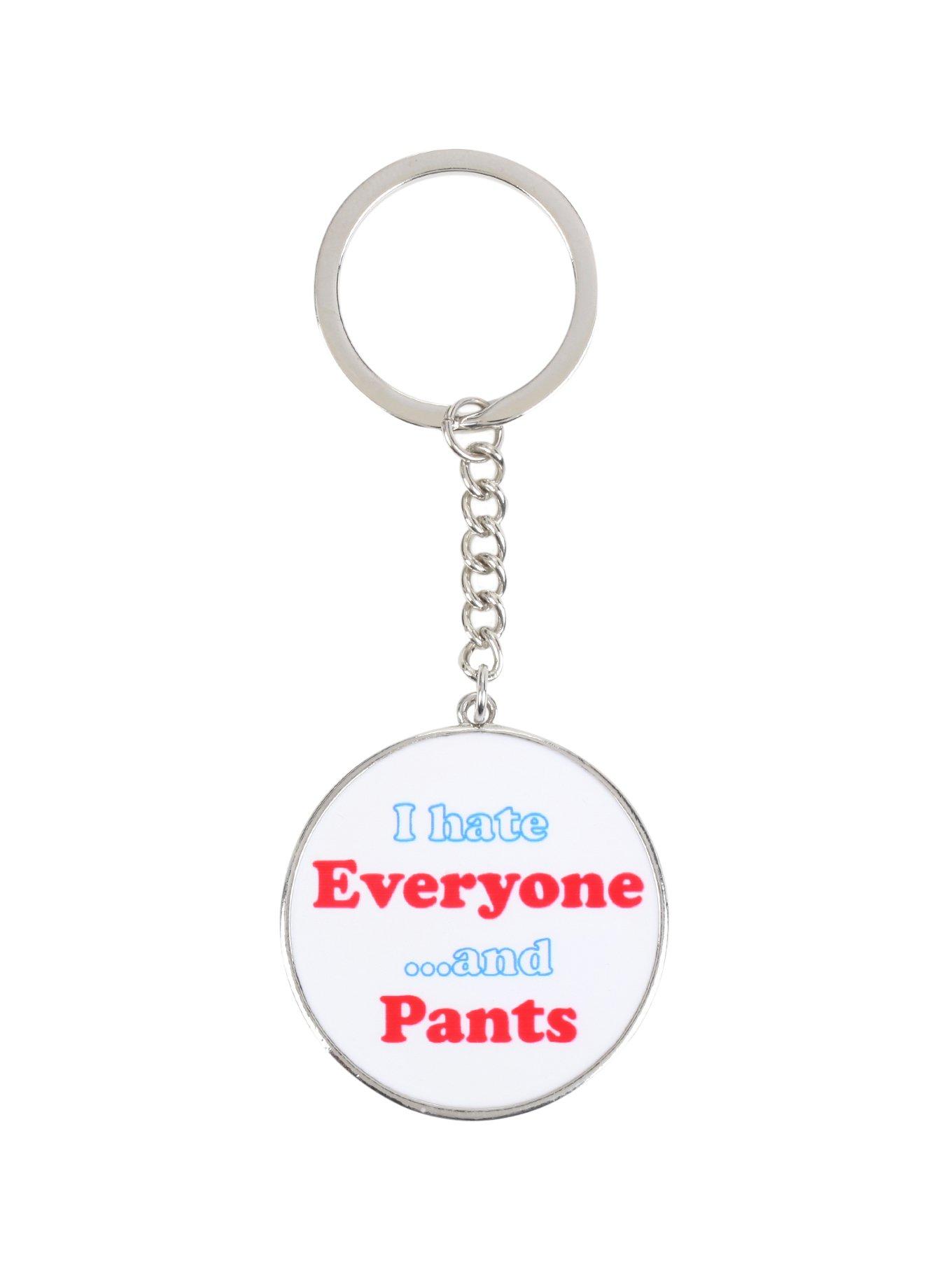 I Hate Everyone Key Chain | Hot Topic