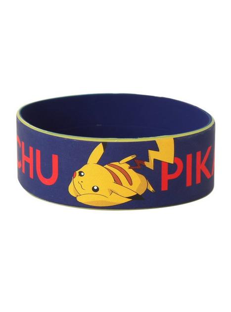 Pokemon Pikachu Rubber Bracelet | Hot Topic