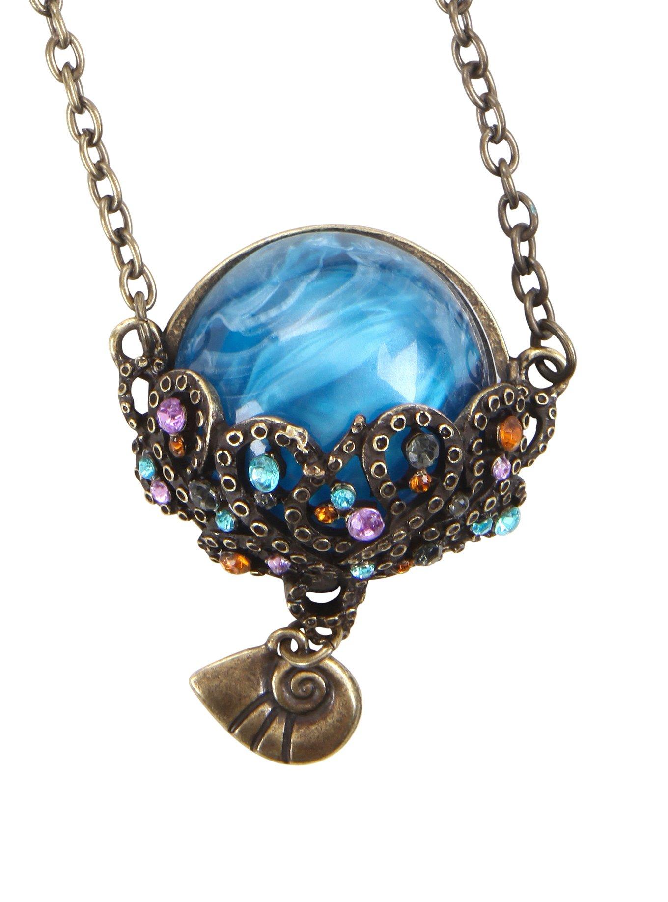 Disney The Little Mermaid Ursula Opal Necklace | Hot Topic