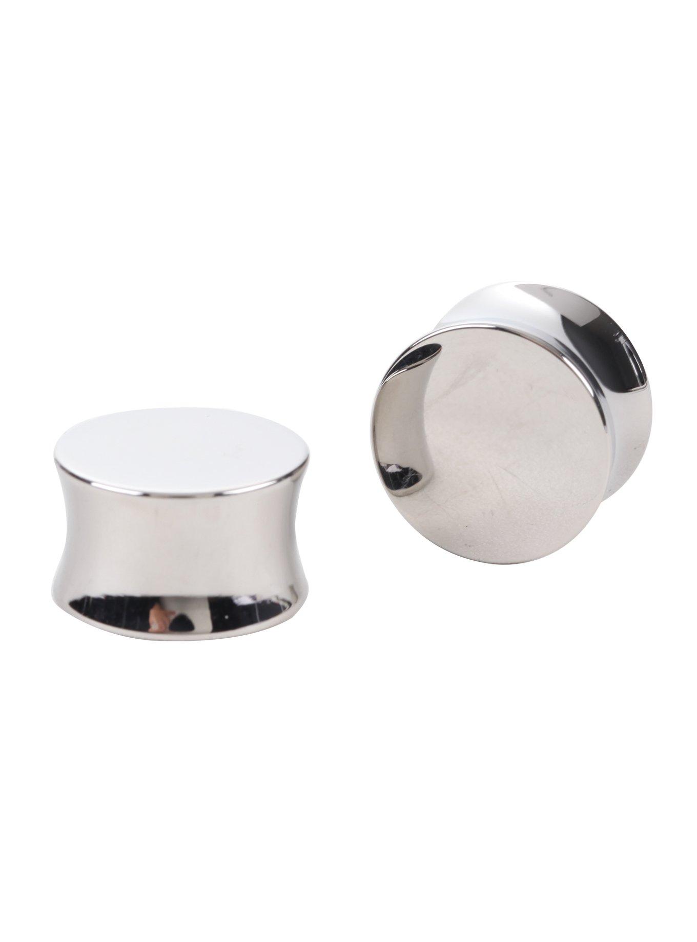 Steel Solid Plug 2 Pack | Hot Topic
