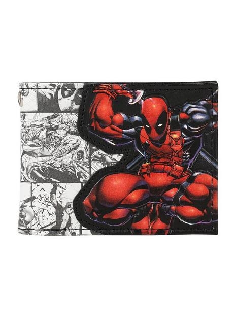Marvel Deadpool Panels Wallet | Hot Topic