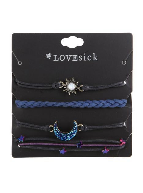 Celestial Cord Bracelet Set | Hot Topic
