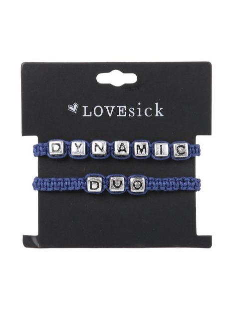 Dynamic Duo Braided Bracelet Set | Hot Topic