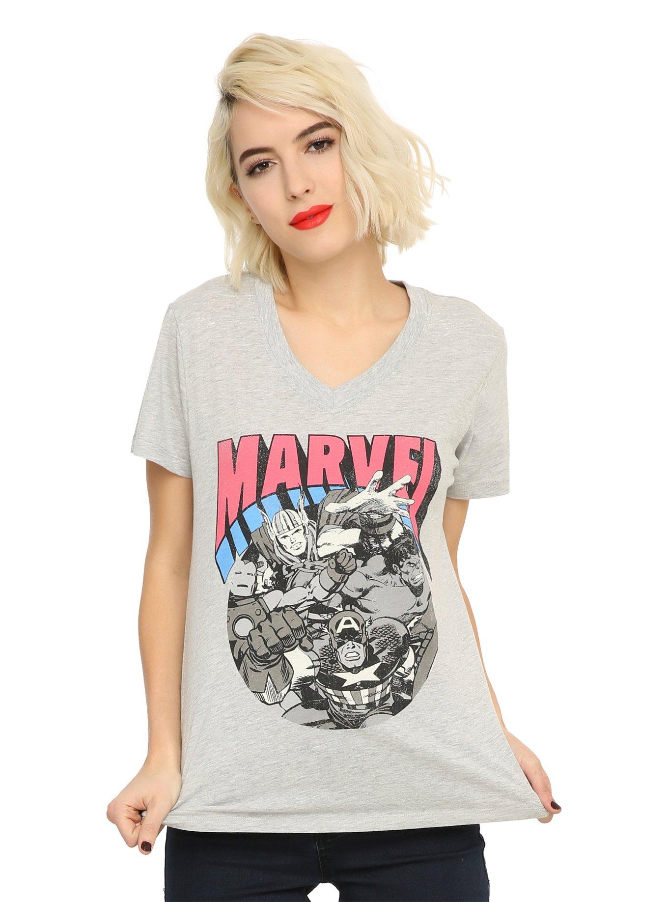 Marvel Heroes Girls T-Shirt | Hot Topic