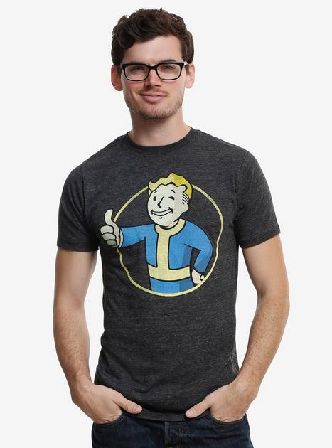 Fallout Vault Boy Thumbs Up T-Shirt | BoxLunch