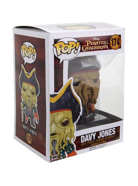 Funko Disney Pirates Of The Caribbean Pop! Davy Jones Vinyl Figure ...