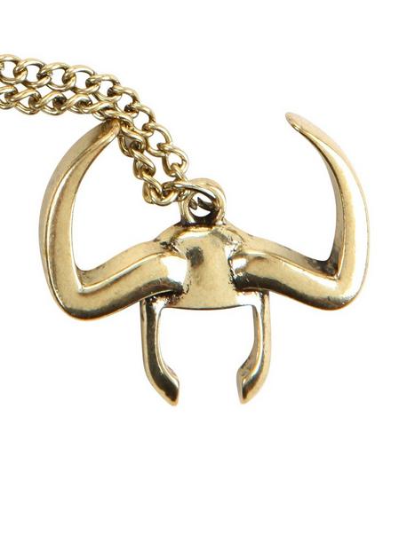 Marvel Loki Horns Necklace | Hot Topic