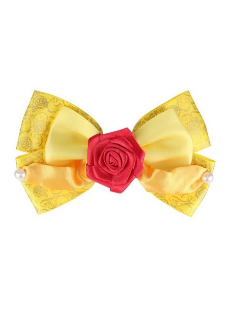 Disney Beauty And The Beast Belle Dress Cosplay Hair Bow | Hot Topic