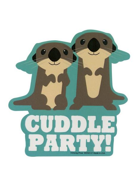 Disney Finding Dory Cuddle Party Sea Otters Sticker | Hot Topic
