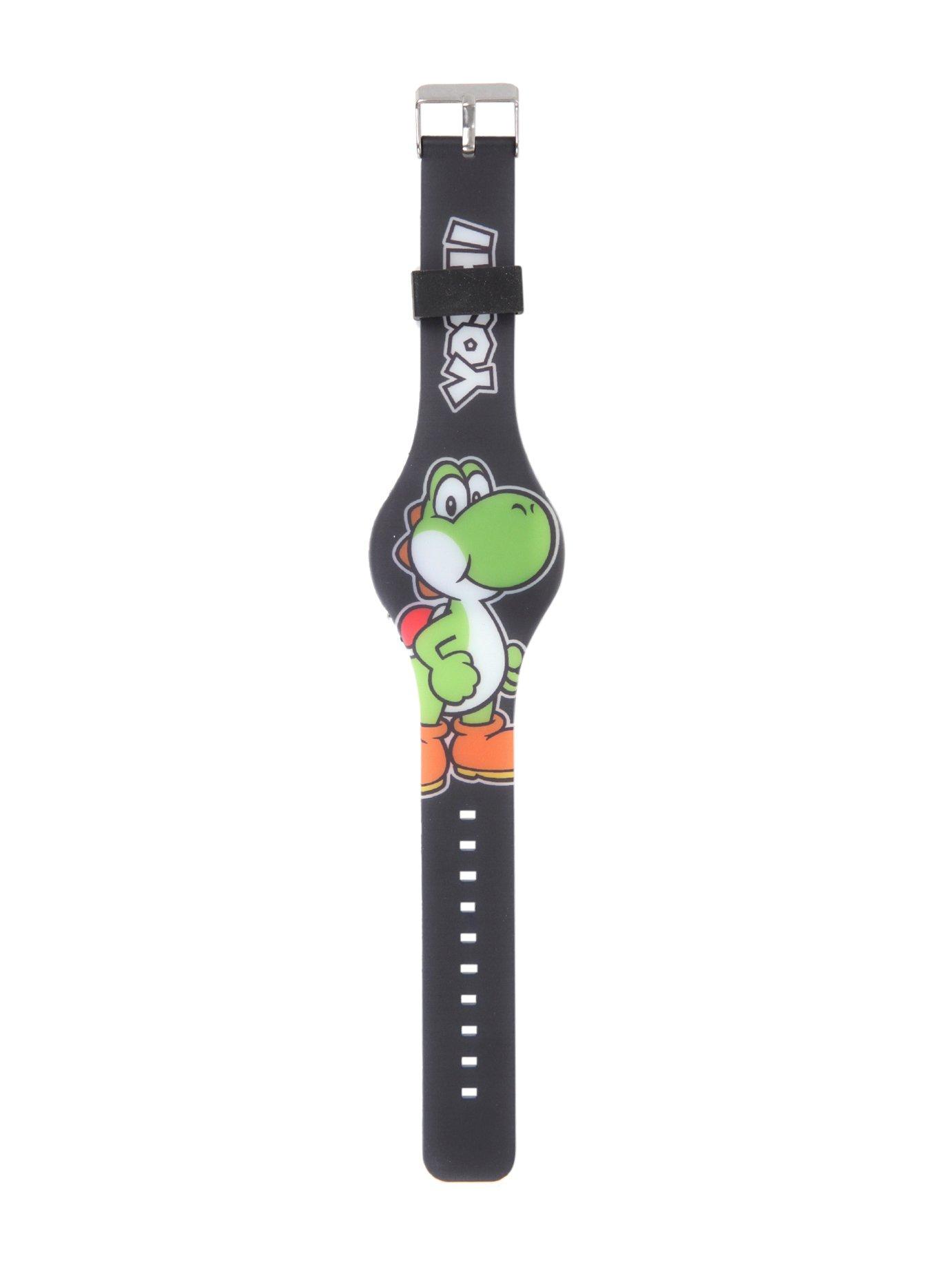 Super Mario Bros. Yoshi LED Watch | Hot Topic