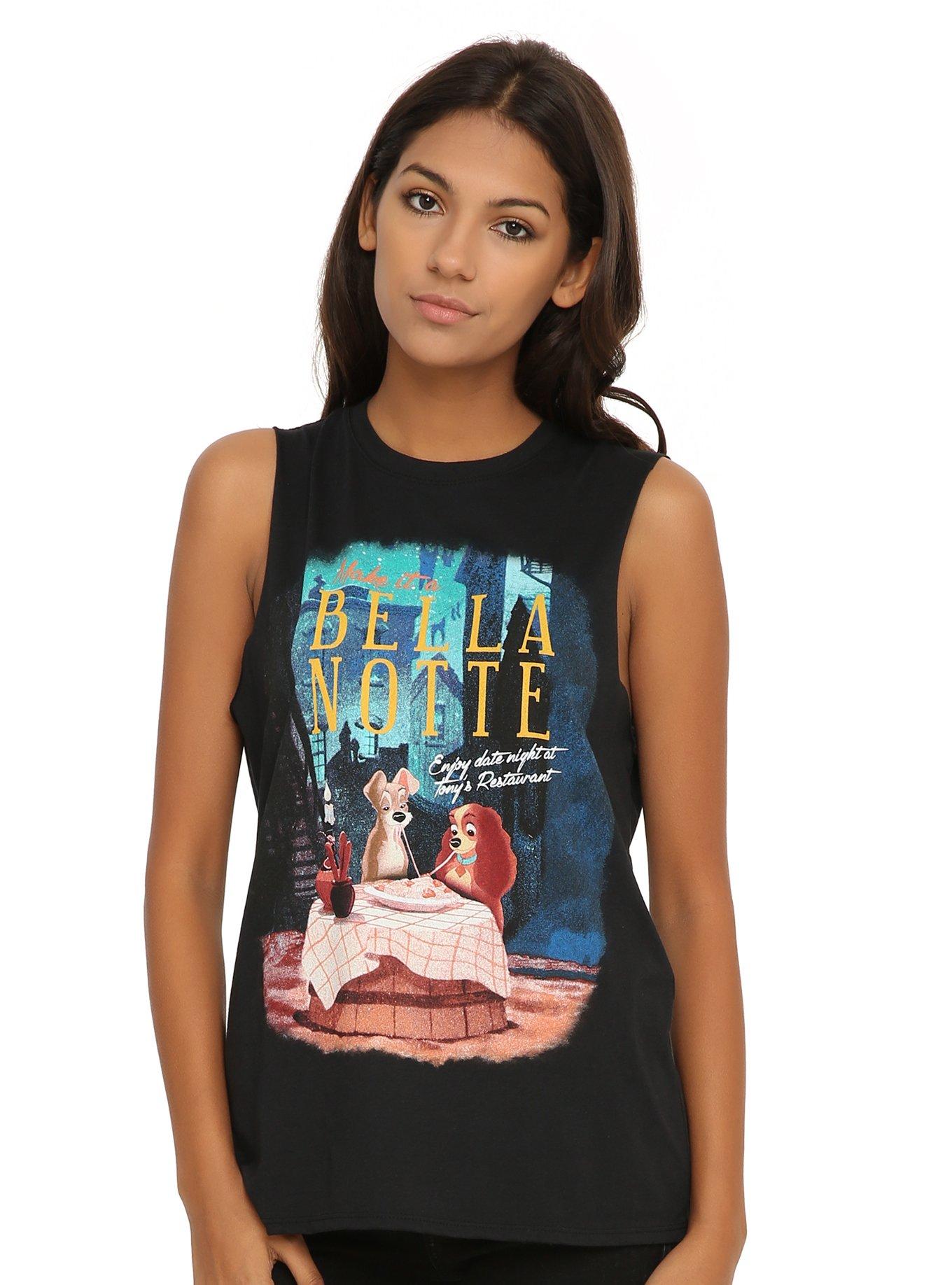 Disney Lady And The Tramp Girls Muscle Top | Hot Topic