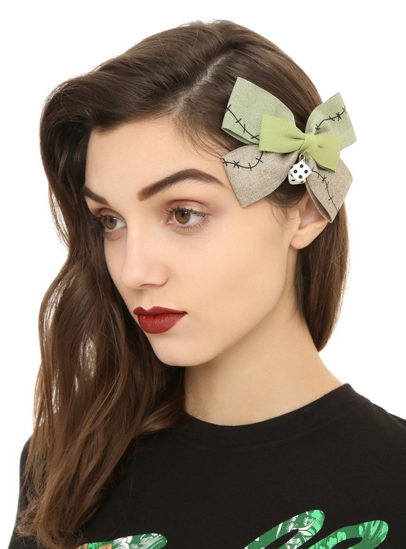The Nightmare Before Christmas Oogie Boogie Dice Hair Bow | Hot Topic