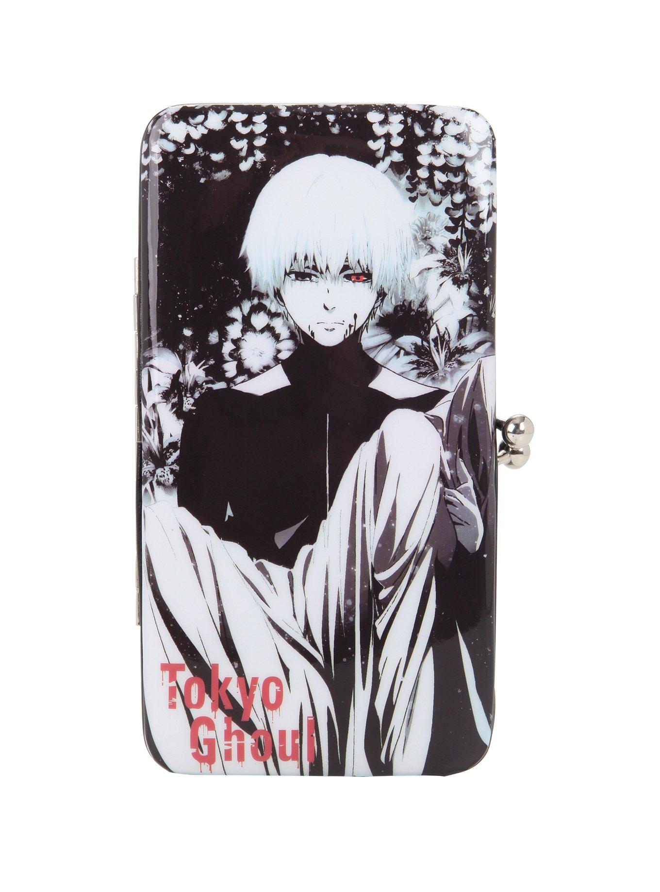 Tokyo Ghoul Ken Kaneki Kisslock Hinge Wallet | Hot Topic