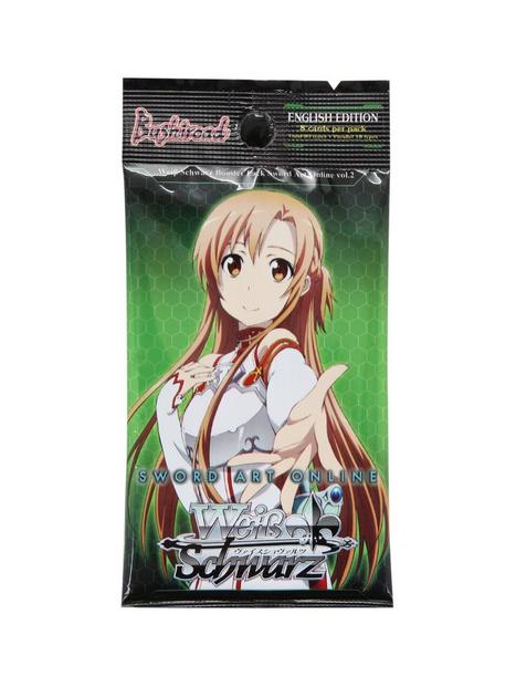 Sword Art Online Vol. 2 Weiss Schwartz Booster Pack | Hot Topic