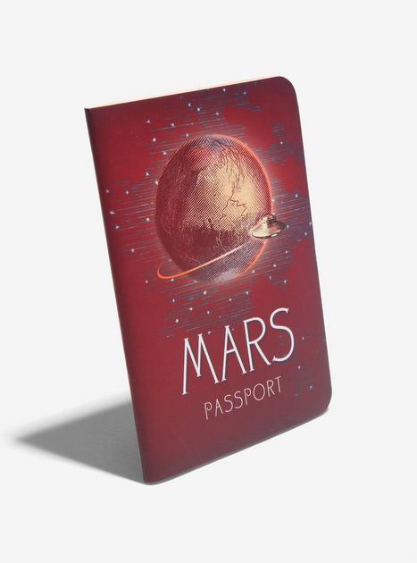 Mars Passport Pocket Notebook | BoxLunch