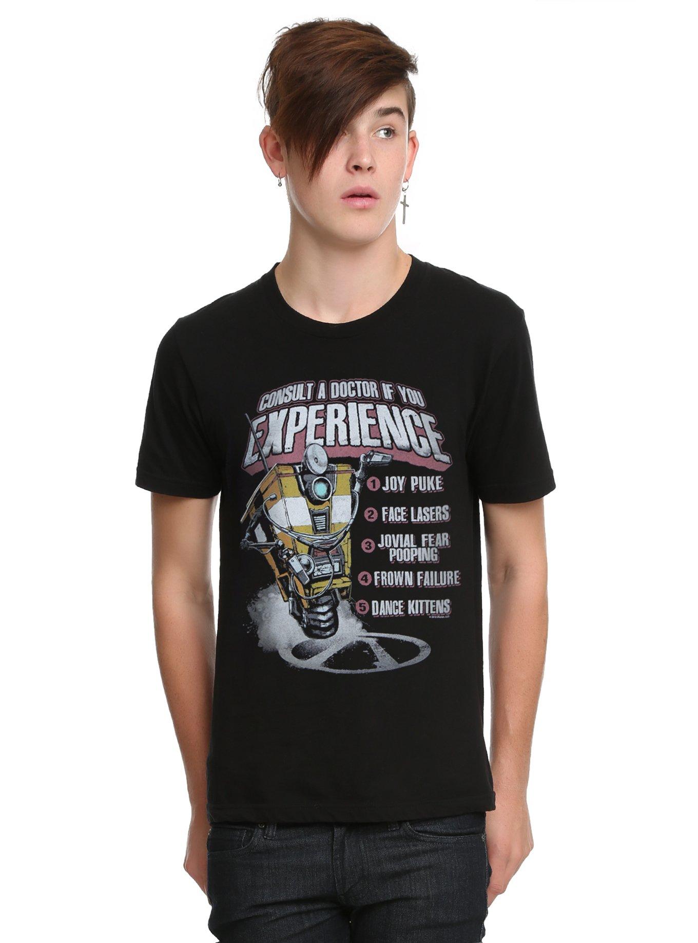 Borderlands Dr. Claptrap List T-Shirt | Hot Topic