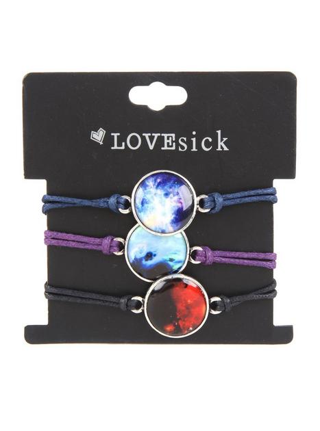 Galaxy Cord Bracelet Set | Hot Topic