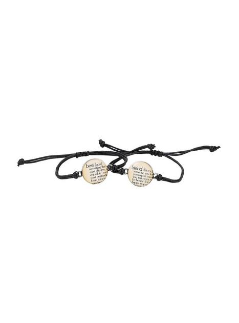 Best Friend Definitions Cord Bracelet Set | Hot Topic