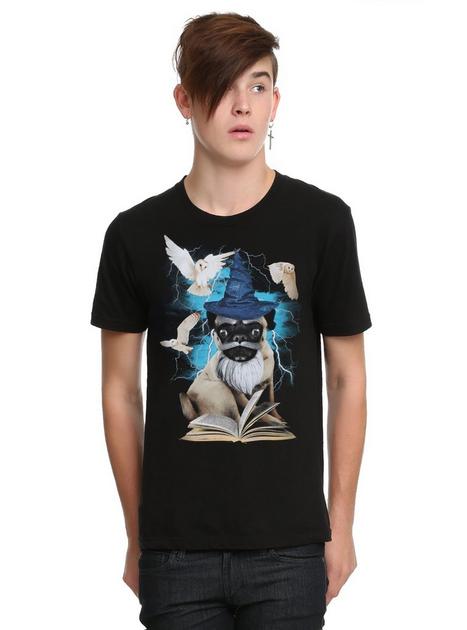 Pug Wizard T-Shirt | Hot Topic