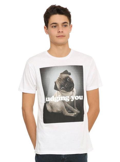 Pug Judging You T-Shirt | Hot Topic