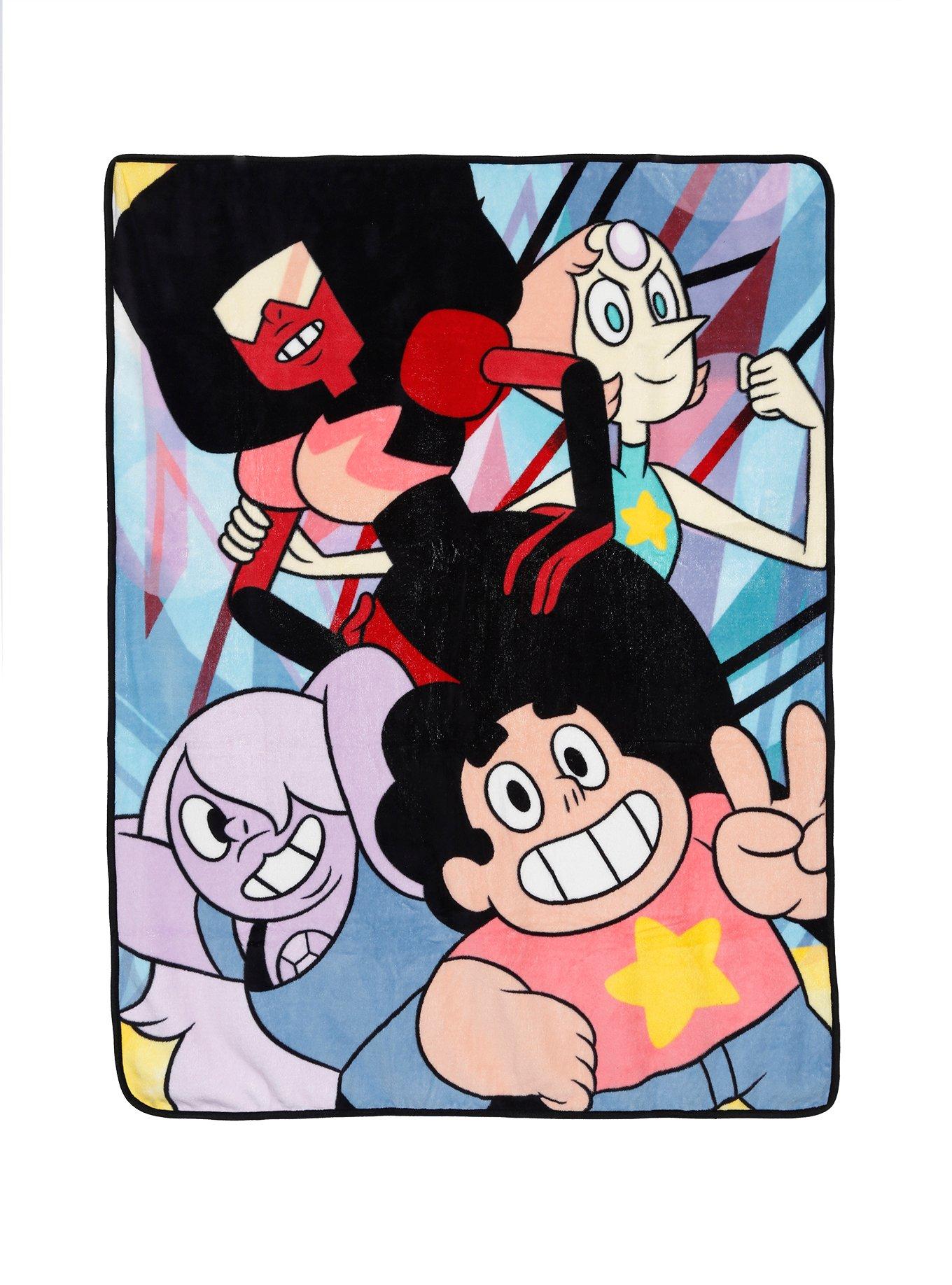 Steven Universe Crystal Gems Throw | Hot Topic