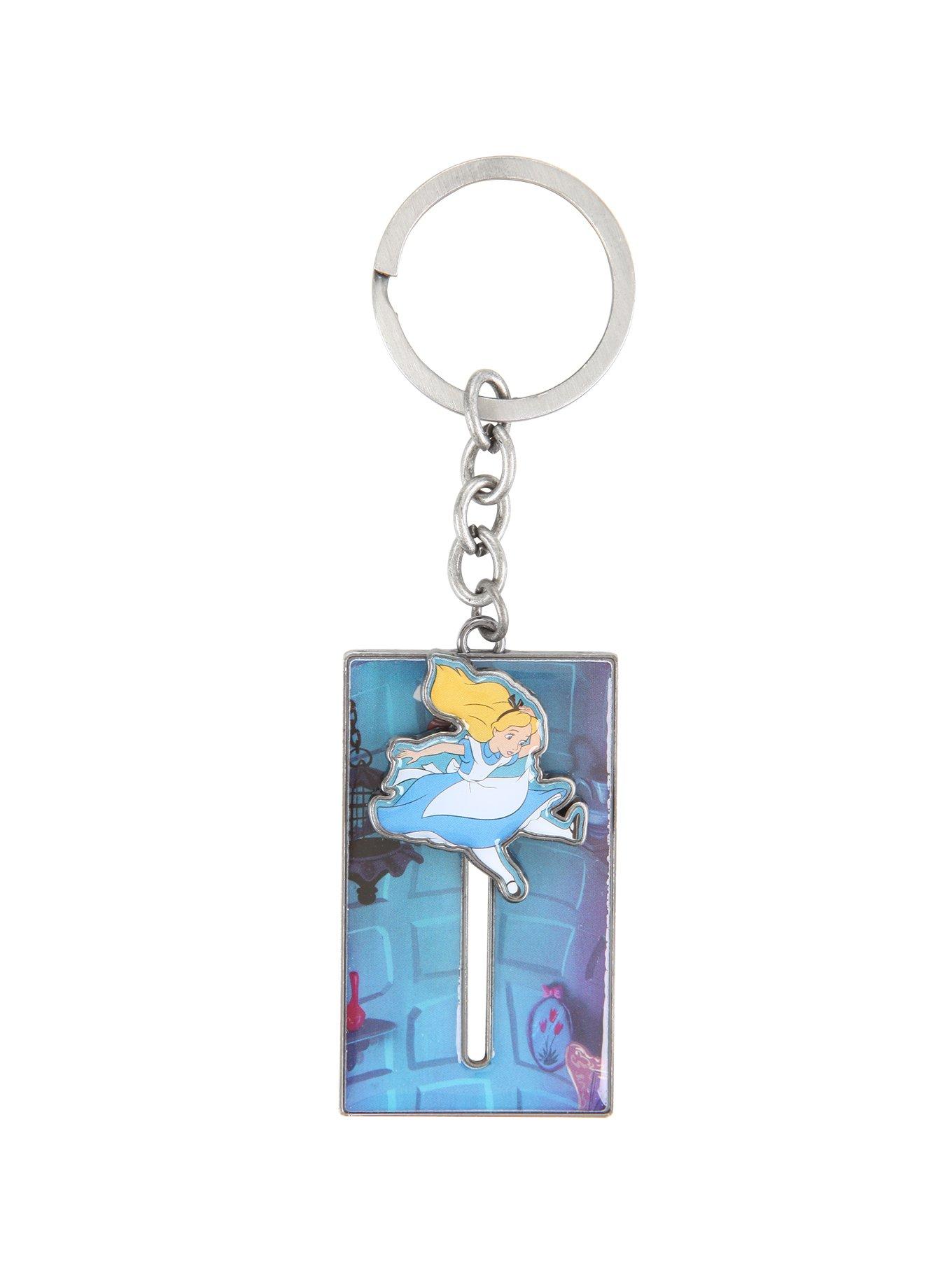 Disney Alice In Wonderland Slider Keychain | Hot Topic