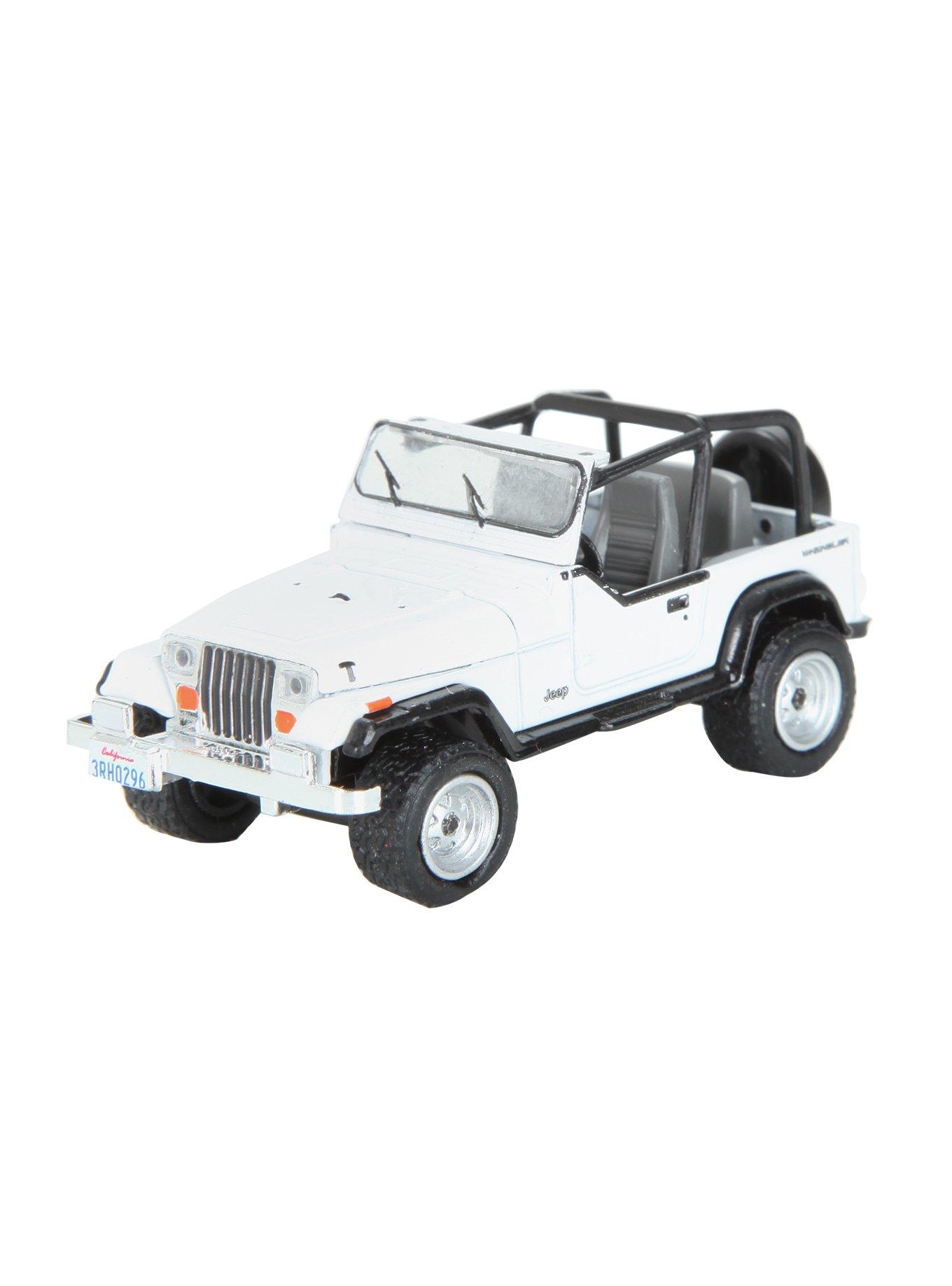 Greenlight Clueless 1994 Jeep Wrangler YJ 1:64 Scale Collectible | Hot ...