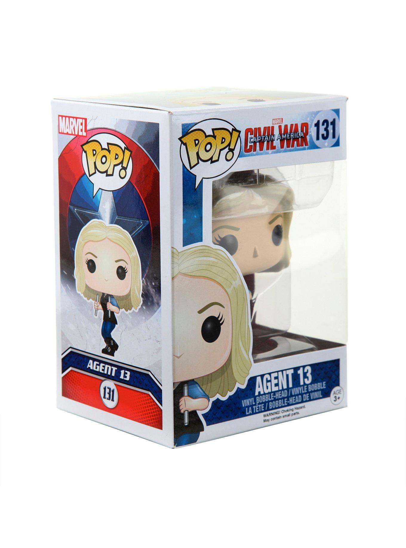 Funko Marvel Captain America: Civil War Pop! Agent 13 Vinyl Bobble-Head ...