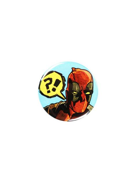 Marvel Deadpool Question Mark Pin | Hot Topic