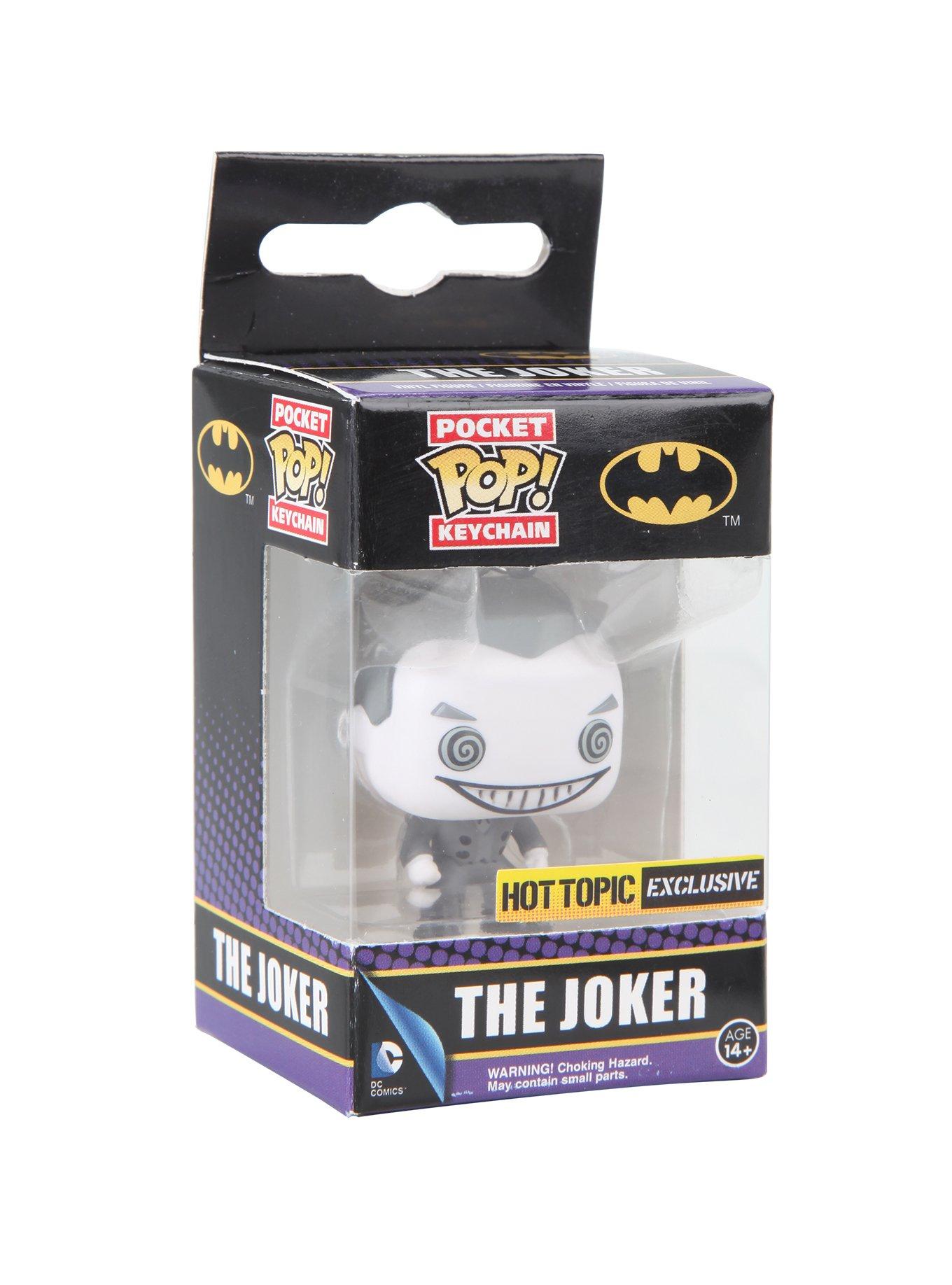 Funko DC Comics Pocket Pop! The Joker (Tonal) Key Chain Hot Topic ...