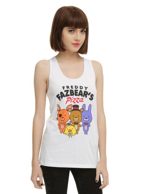 Five Nights At Freddy's Freddy Fazbear's Pizza Girls Tank Top | Hot Topic