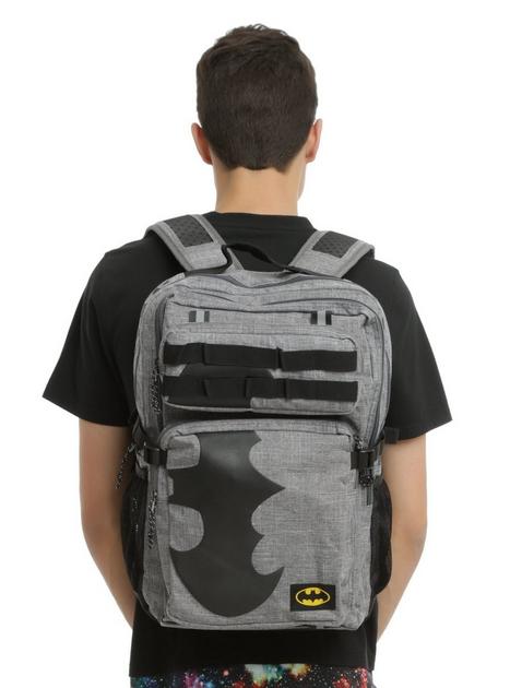 DC Comics Batman Vertical Logo Backpack | Hot Topic