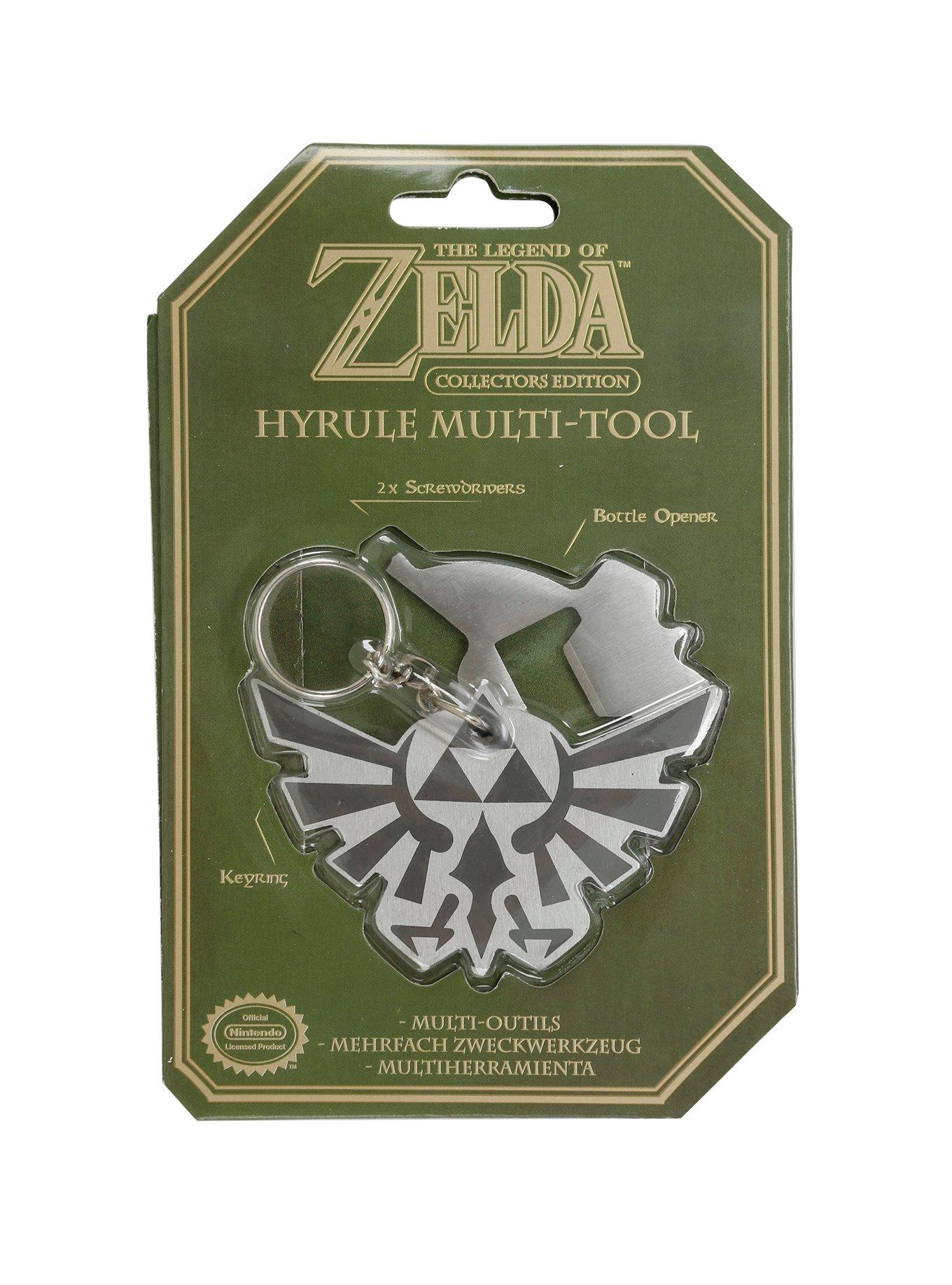 The Legend Of Zelda Hyrule Multi-Tool Key Chain | Hot Topic