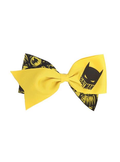 DC Comics Batman Logos Large Cheer Hair Bow | Hot Topic