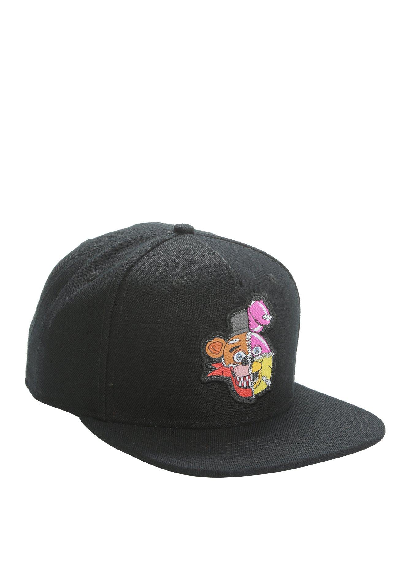 Five Nights At Freddy's Stitched Character's Snapback Hat | Hot Topic