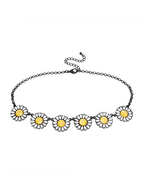 Daisy Choker Necklace | Hot Topic
