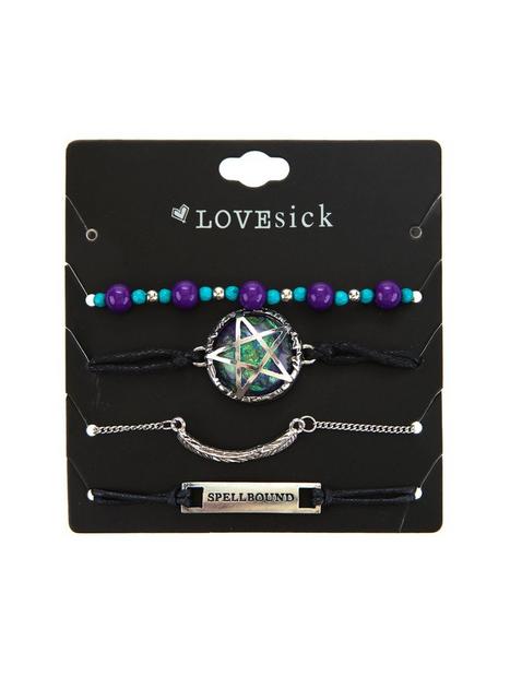 Spellbound And Feather Bracelet Set | Hot Topic