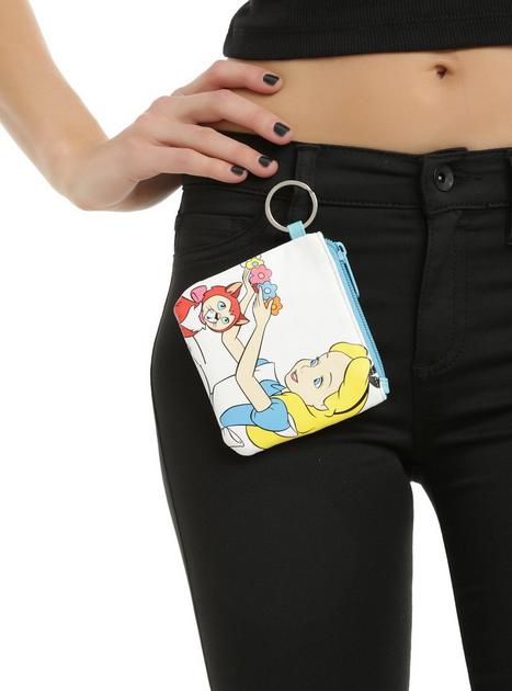Disney Alice In Wonderland Dinah Flower Crown Coin Purse | Hot Topic