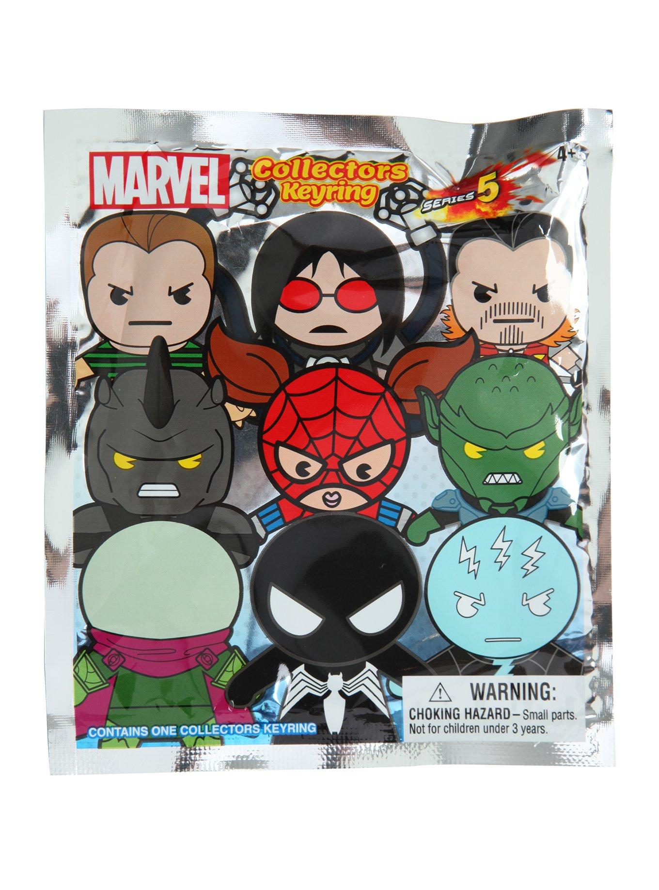 Marvel Series 5 Key Chain Blind Bag Figure | Hot Topic